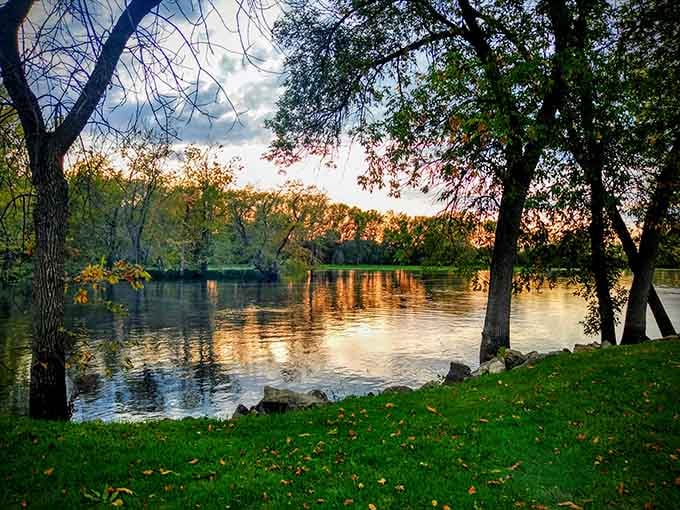 Riverside Park at golden hour makes you forget every complaint you've ever had about anything, period.
