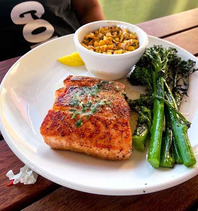 Perfectly seared salmon with broccolini proves that simple done right beats fancy done wrong every time.