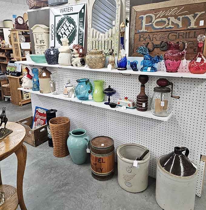 That turquoise pitcher is calling your name, and honestly, you should probably listen to it.