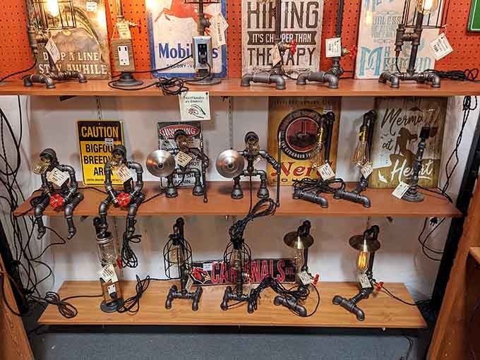 These vintage lamps bring more personality to a room than most people bring to parties these days.