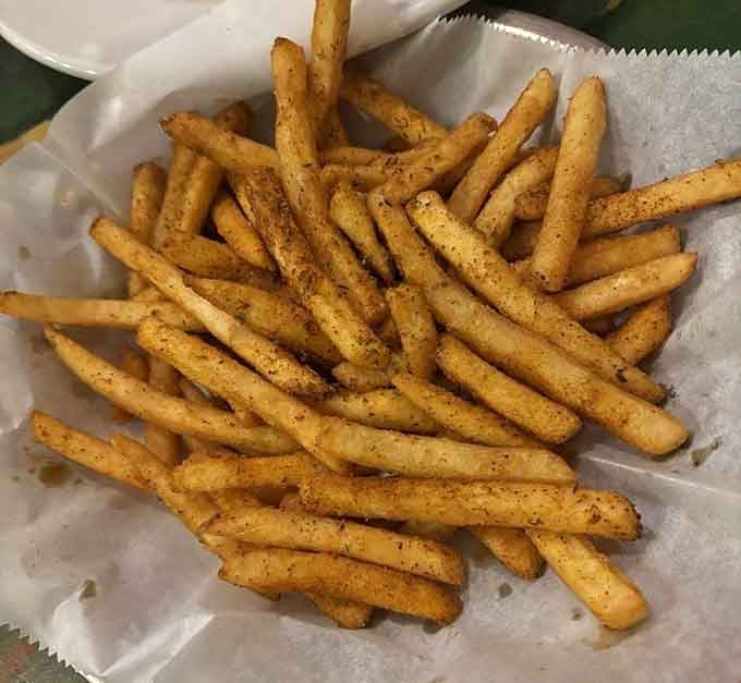 Cajun fries that make regular fries look like they forgot to get dressed for the party.