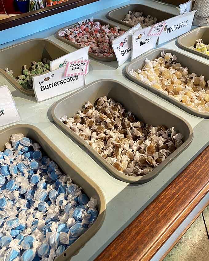 Butterscotch taffy proves that sometimes the classics stick around for good reason, literally and figuratively.