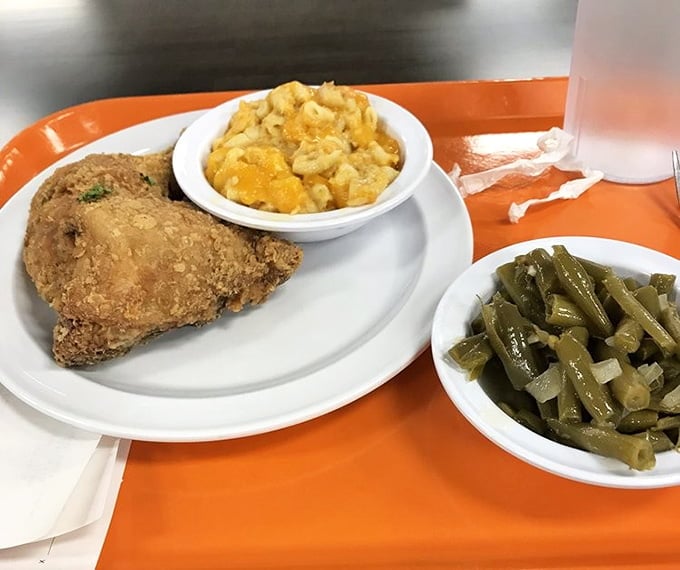 Golden fried chicken that would make the Colonel himself hang up his apron in respectful defeat.