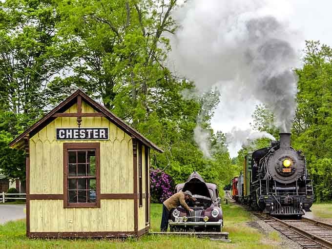 Steam locomotives and vintage charm prove that sometimes the best way forward is looking back with style and nostalgia.