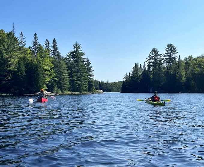 Paddling these pristine waters makes you feel like you've discovered your own private lake district.