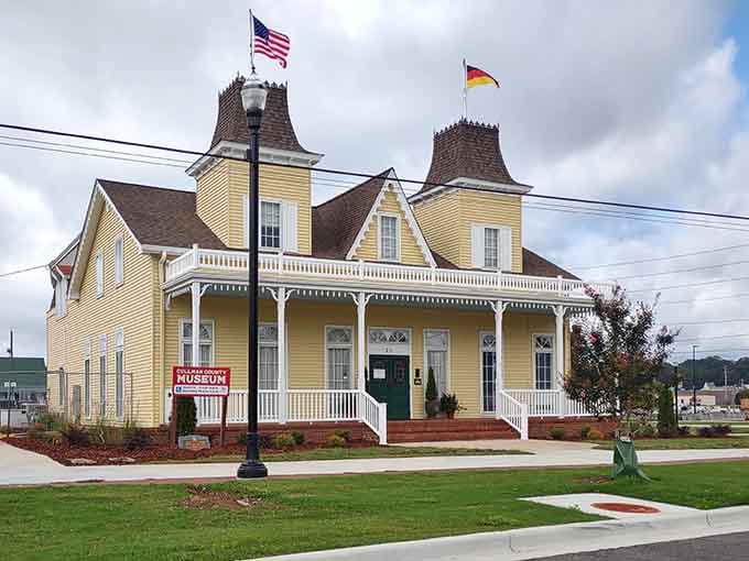 The Cullman County Museum building itself is a work of art, complete with turrets that would make any European castle jealous.