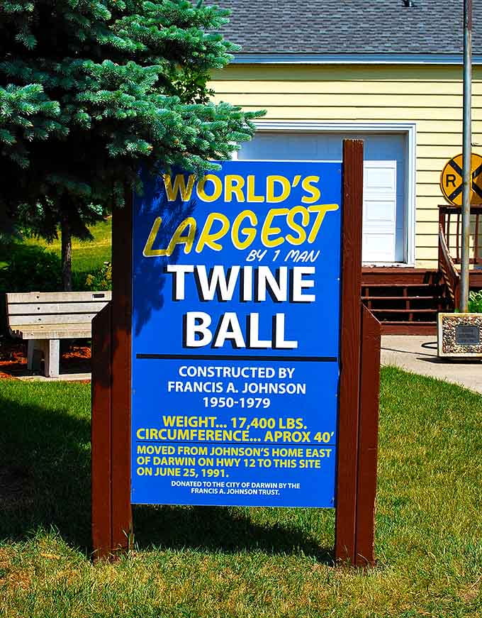 Bold yellow letters proclaim what everyone's thinking: yes, one person actually did this, and we're all better for it.