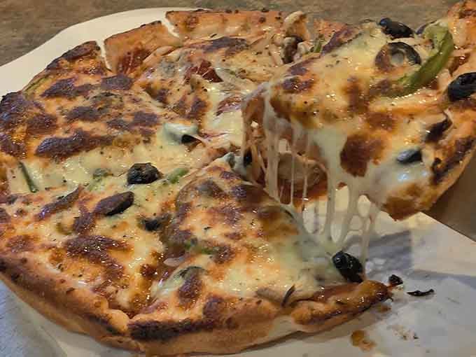 When vegetables get the deep dish treatment, even your health-conscious friends can't resist this beauty.