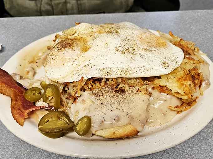 When hash browns meet eggs under a blanket of melted cheese, magic happens on your plate.