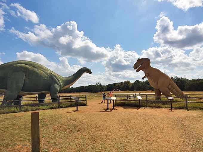 The sheer scale of these creatures makes you grateful extinction happened before humans showed up with our fragile bones.