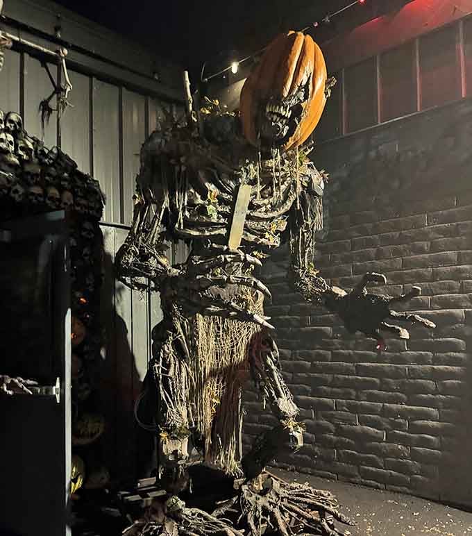 When jack-o'-lanterns hit the gym and develop a serious attitude problem, this is what you get.