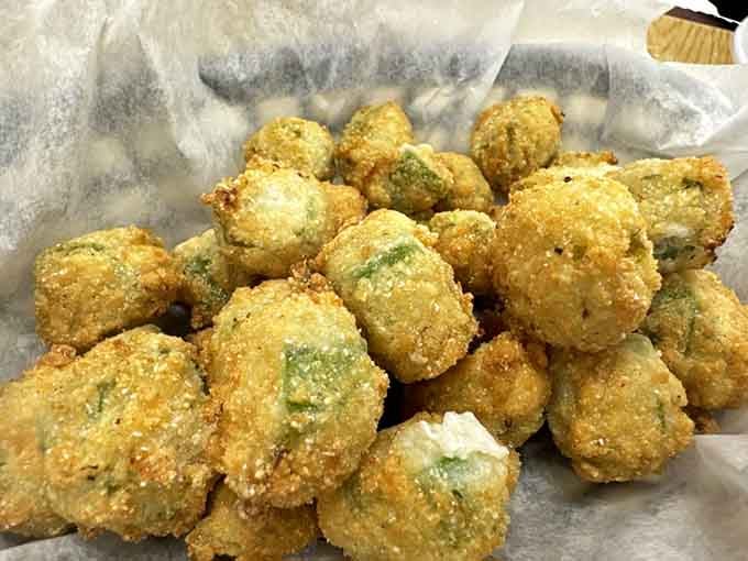 Fried okra so perfectly crispy it could convert even the most skeptical Northerner into a Southern food believer within three bites.