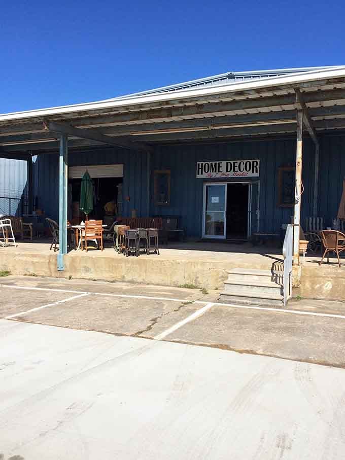 This warehouse proves that one person's attic cleanout is another person's design inspiration goldmine.