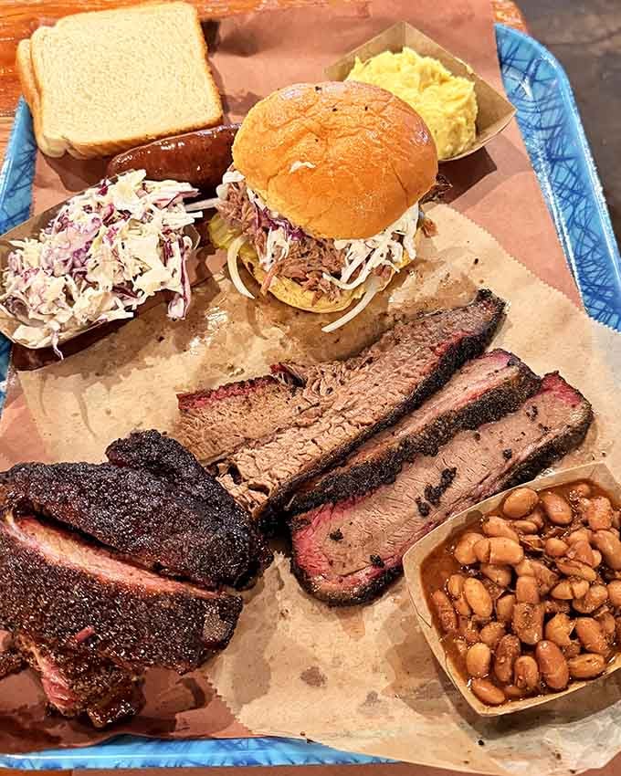 This isn't just lunch, it's a masterclass in smoke, meat, and the kind of patience that pays off.