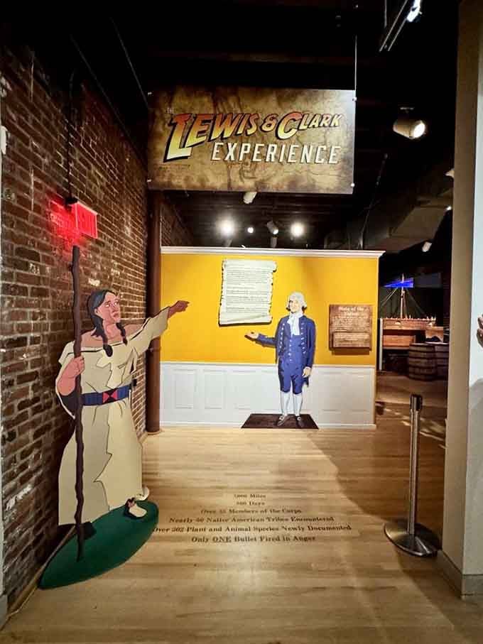 Adventure awaits behind that Indiana Jones-style logo where Lewis and Clark's epic journey comes brilliantly to life.