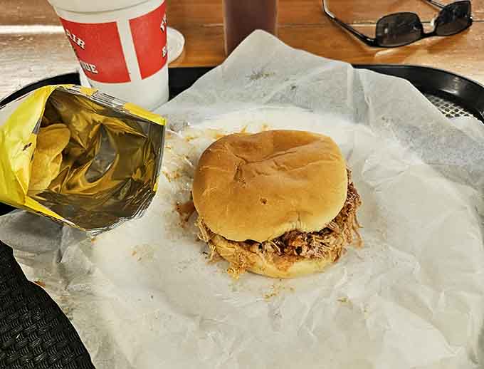 Sometimes the best meals come wrapped in paper with a bag of chips as your wingman.