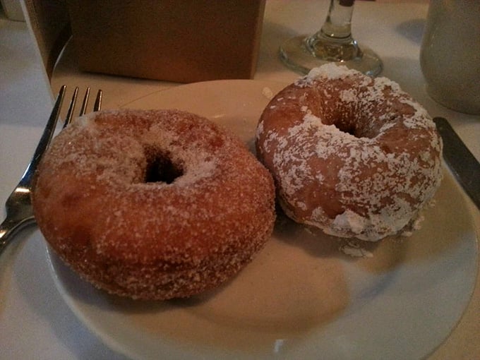 Fresh donuts dusted with sugar and coconut make you forget every diet you ever started.