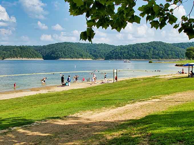 When the beach is calling and the water's this inviting, resistance is futile and honestly, why would you even try?