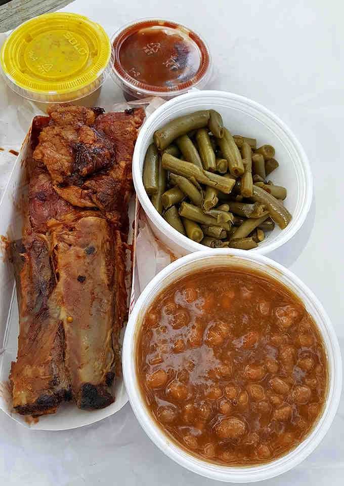 Ribs so tender they practically wave goodbye to the bone before you even pick them up.