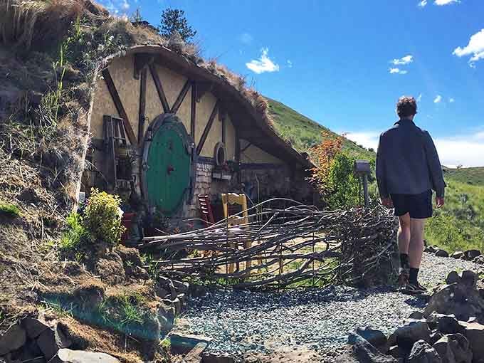 Standing before a hobbit hole in Washington, wondering if you've accidentally stumbled into the best decision ever.