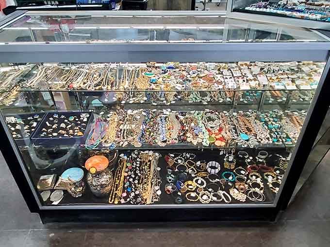 Someone's grandmother's jewelry collection is now your chance to sparkle without breaking the bank at all.