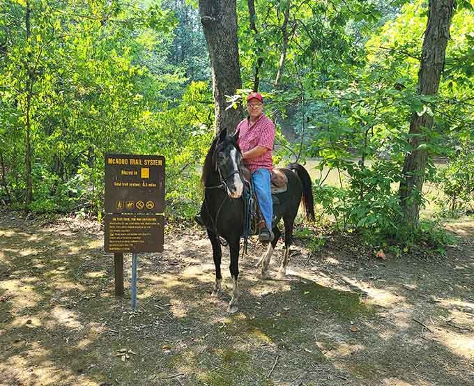 Saddle up for trails that wind through terrain so beautiful, even your horse will want photos.