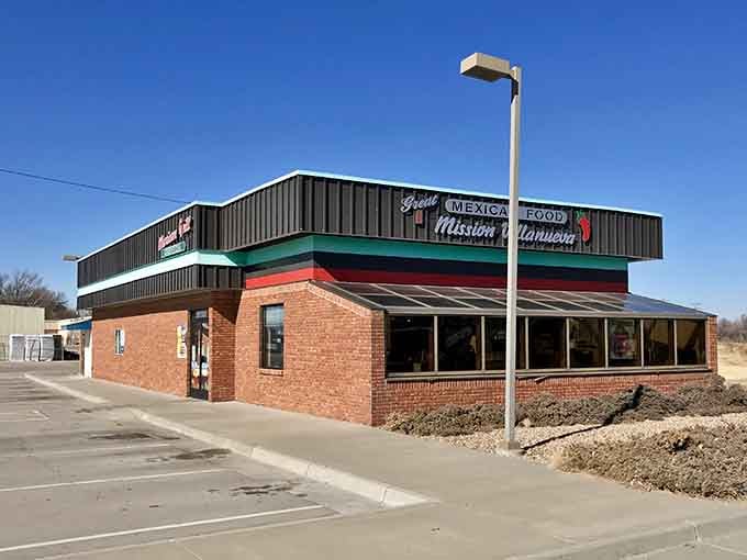 Mission Villanueva's colorful exterior promises the kind of Mexican food that makes road trips worth taking in the first place.