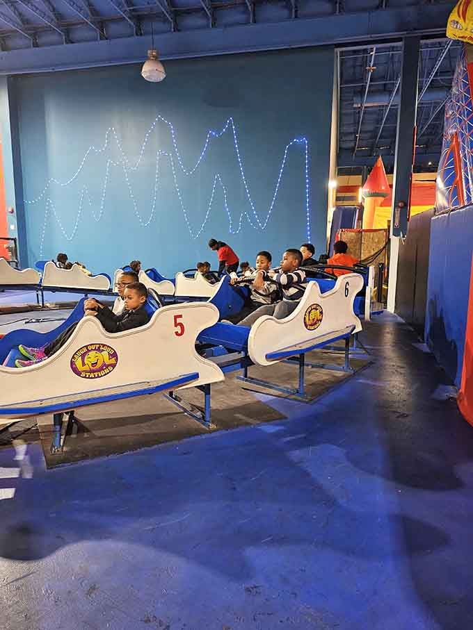 This roller coaster proves that thrills don't always require heights that make your stomach drop permanently.