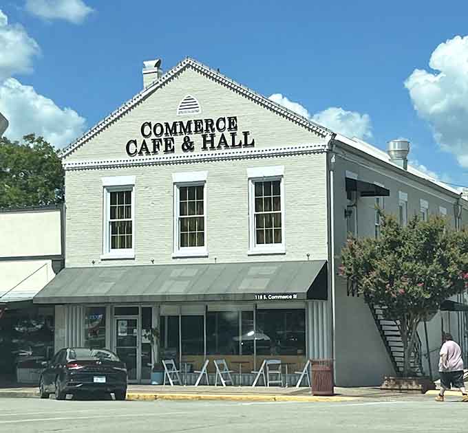 Commerce Cafe & Hall brings historic elegance to downtown, proving Lockhart offers more than just meat sweats.