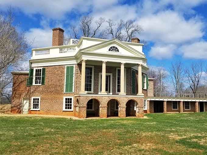 Thomas Jefferson's retreat home shows even founding fathers needed a break from the chaos of daily life.