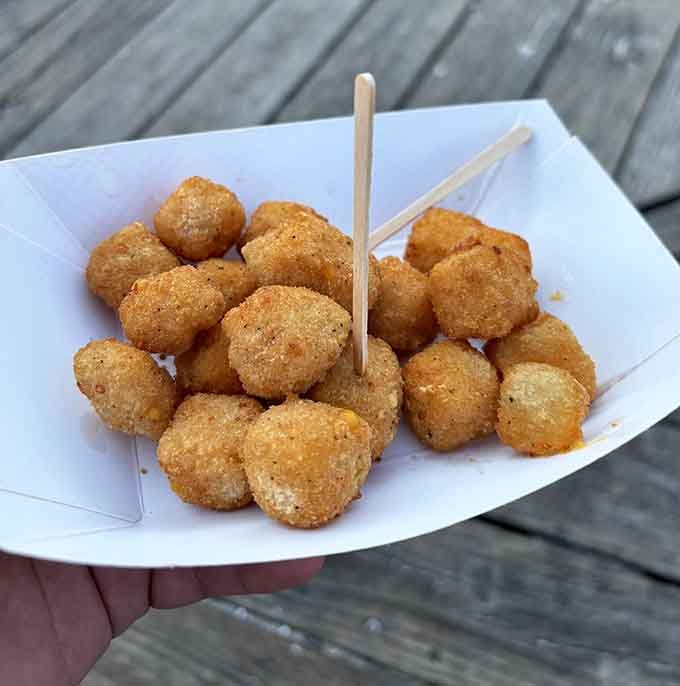 Golden, crispy tater tots that prove sometimes the simple pleasures in life are the most satisfying ones.