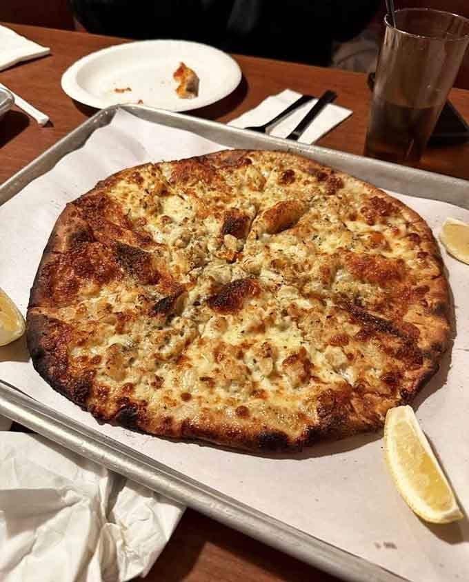 That golden-brown char and bubbling cheese is what pizza perfection looks like in real life.