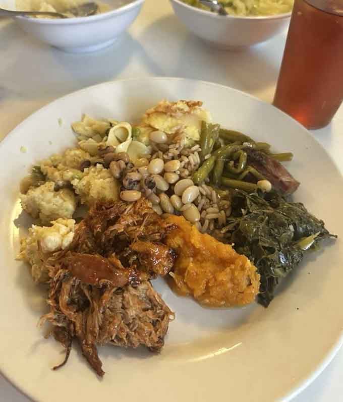 This is what happens when Southern hospitality meets your appetite&mdash;a plate loaded with more flavors than you can count.