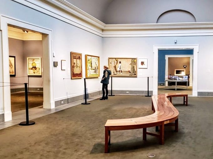 These exhibition spaces let you get up close with the brushstrokes that defined an entire era of storytelling.