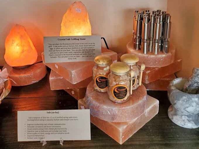 Crystal salt grilling stones that'll make you the most interesting person at your next backyard barbecue gathering.