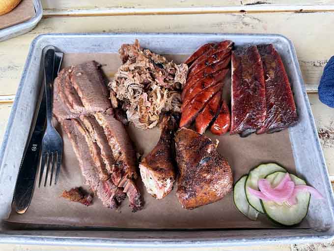 This Southern Sampler is basically a meat lover's variety pack, and yes, you need it all.