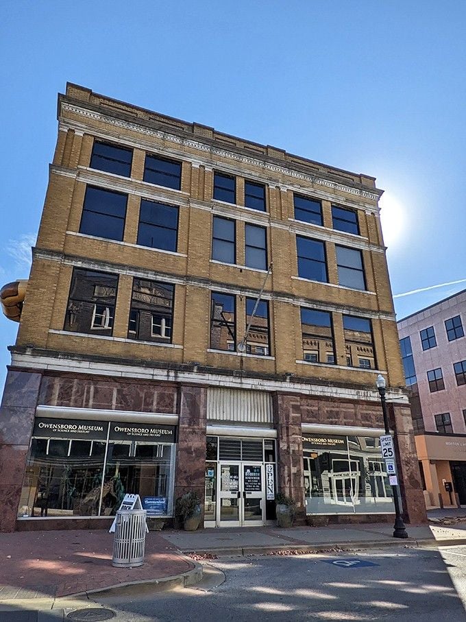 The Owensboro Museum of Science and History sits in a building that's practically a museum piece itself.