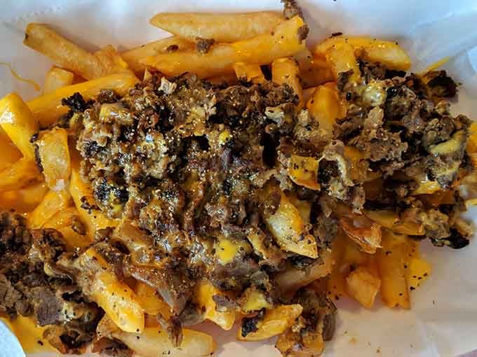 These aren't just fries with toppings; they're a full-blown flavor experience that could easily stand as a meal.