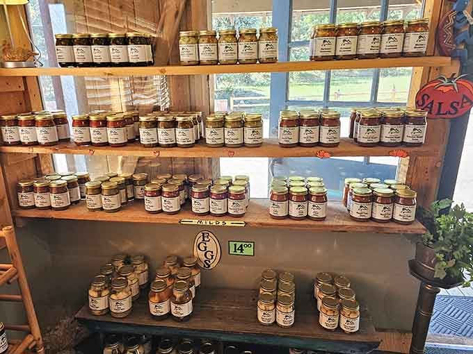 From salsa to pickled everything, these shelves prove that vegetables deserve way more respect than we've been giving them.