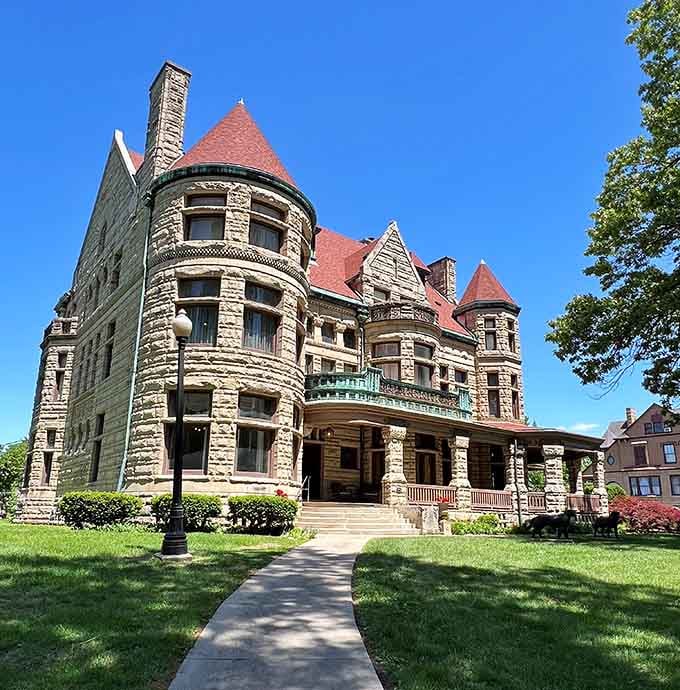 The Quincy Museum's castle-like architecture makes learning history feel less like homework and more like exploring royalty's digs.