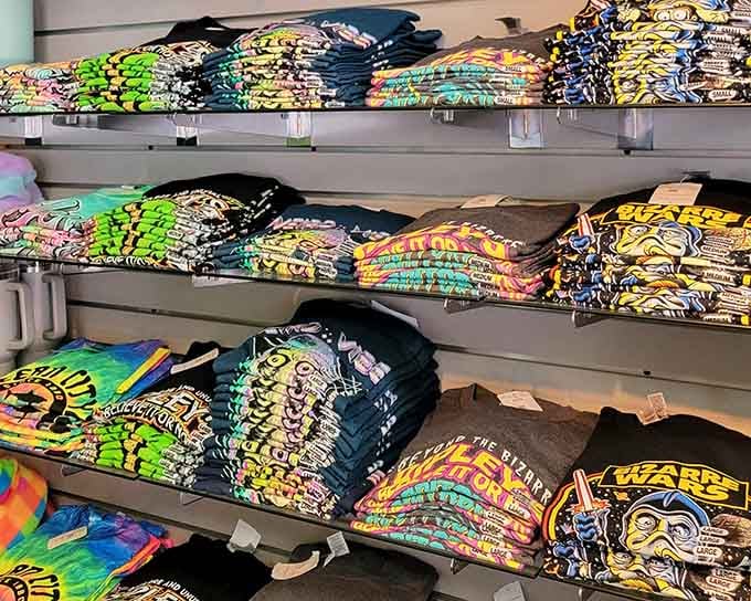 Nothing says "I survived the mirror maze" quite like a commemorative t-shirt you'll actually wear.