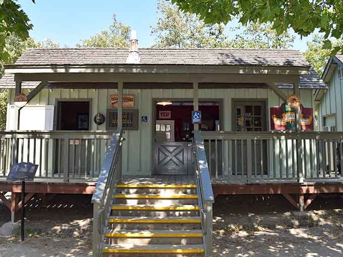 Even the smallest buildings here have that authentic frontier charm that modern construction just can't replicate anymore.