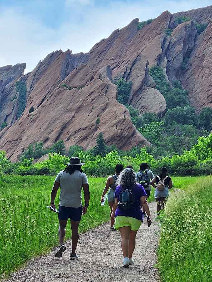Walking beneath these giants makes you realize how wonderfully small we are in the grand scheme of things.