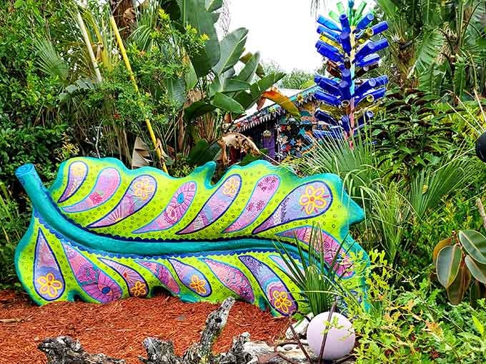 Public art that makes you smile is the best kind of unexpected treasure in any small town.