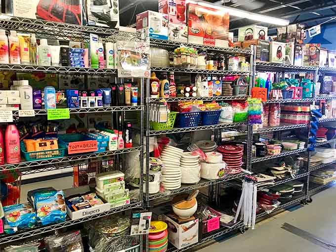 From beauty products to kitchen essentials, these shelves hold everything except inflated prices and buyer's remorse.