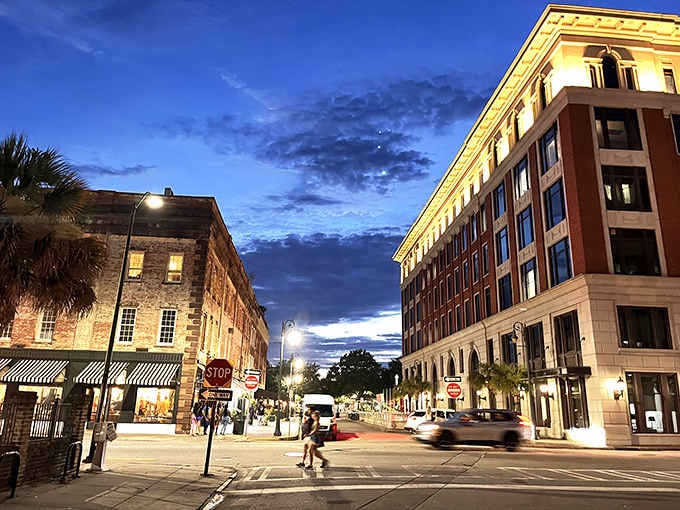 Evening light transforms ordinary streets into scenes that belong on postcards you'll actually want to send home.
