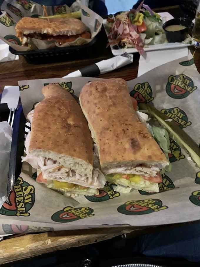 Wrapped subs that pack enough flavor and filling to fuel your own heroic adventures around Grand Island.