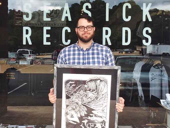 The pride of discovery captured in a single frame, proof that record hunting still delivers genuine thrills.