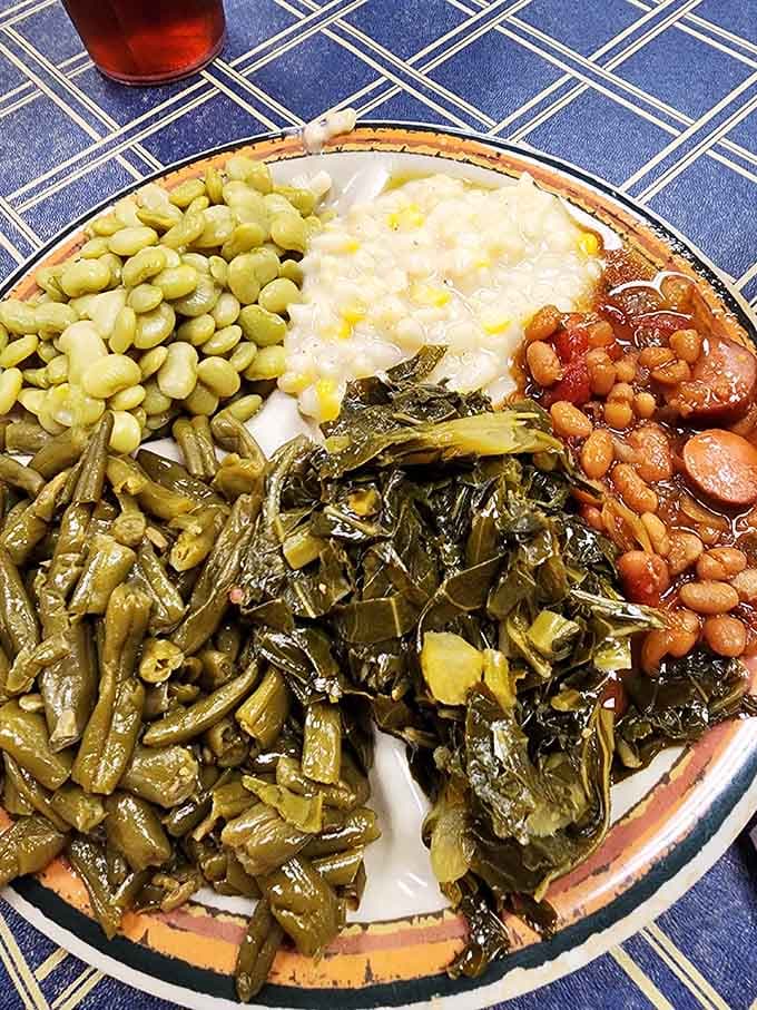 A vegetable plate so colorful and delicious it might actually convert carnivores, or at least make them reconsider their priorities.