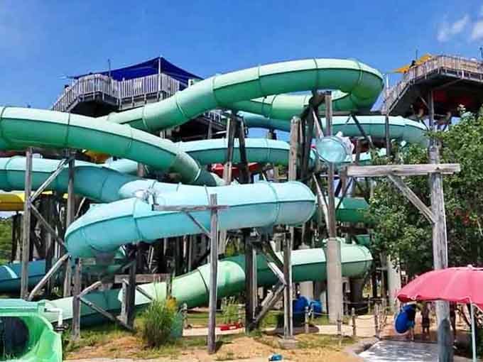 This tangle of tubes looks like someone's idea of organized chaos, and honestly, we're here for every twisting second of it.